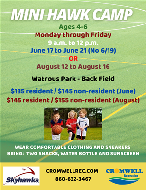 Cromwell Recreation: Home Page Photos