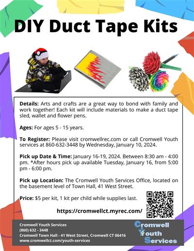 Cromwell Recreation: DIY Family Kits